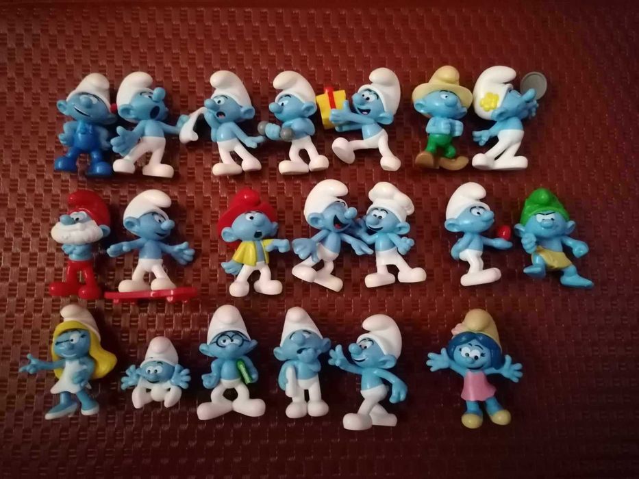 Vand colectie completa strumfi Kaufland - 20 bucati Timisoara • OLX.ro