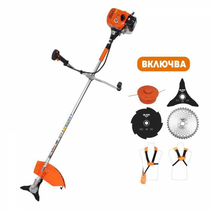 RURIS DAC 310 Бензинова косачка - тример 2.5 к.с. гр. Асеновград • OLX.bg