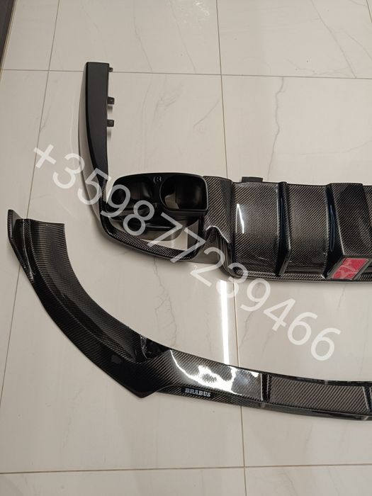 Mercedes W213 Coupe C238 AMG Brabus карбон пакет лип спойлер накрайниц ...