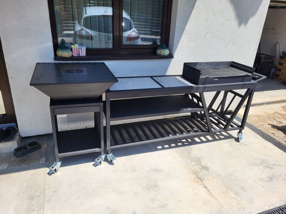 Vand Gratar Ansamblu gratar Gratar cu plita Cluj-Napoca • OLX.ro