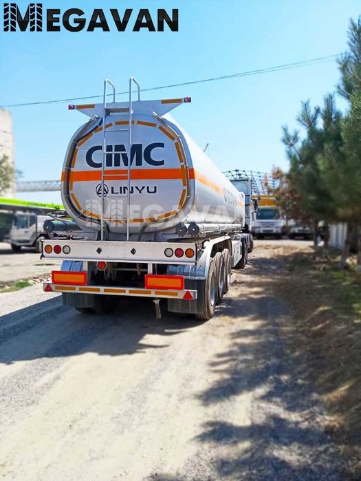2023 бензовоз полуприцеп новый 40 куб Cimc linyu в ташкенте цистерна: 39 100 у.е. - Прицепы ...