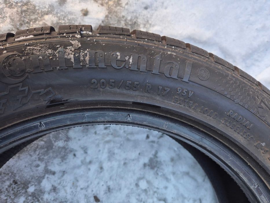 1 Anvelopa de IARNA - 205/55/17 - Continental CA NOUA - DOT 2024 ...