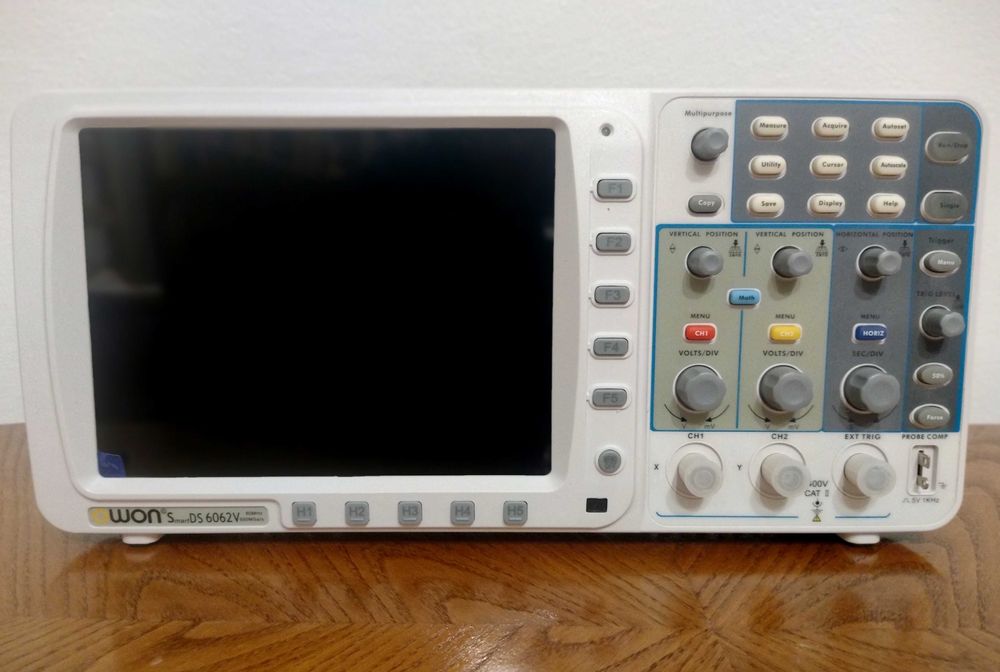 Osciloscop digital cu două canale de 60 MHz Owon SDS6062-V, nou Suceava • OLX.ro