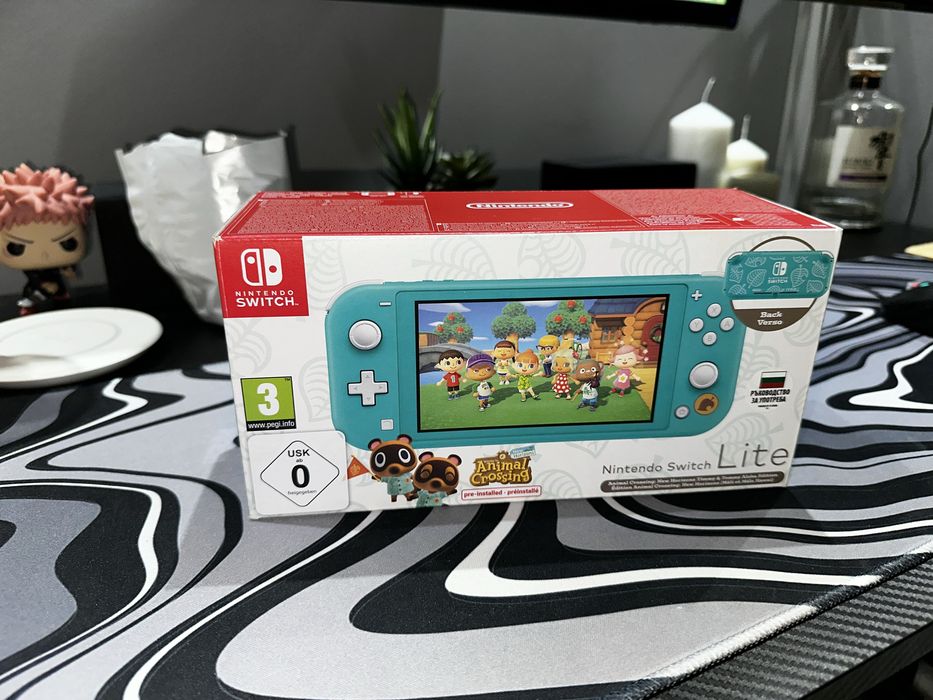 Nintendo switch lite aloha edition + animal crossing гр. Хасково Бадема ...