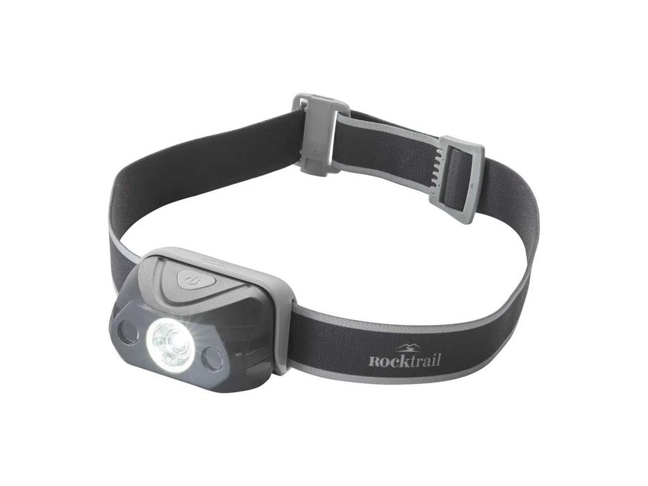 Lanterna frontala, de cap CU ACUMULATOR si fluier, pt camping, pescuit ...