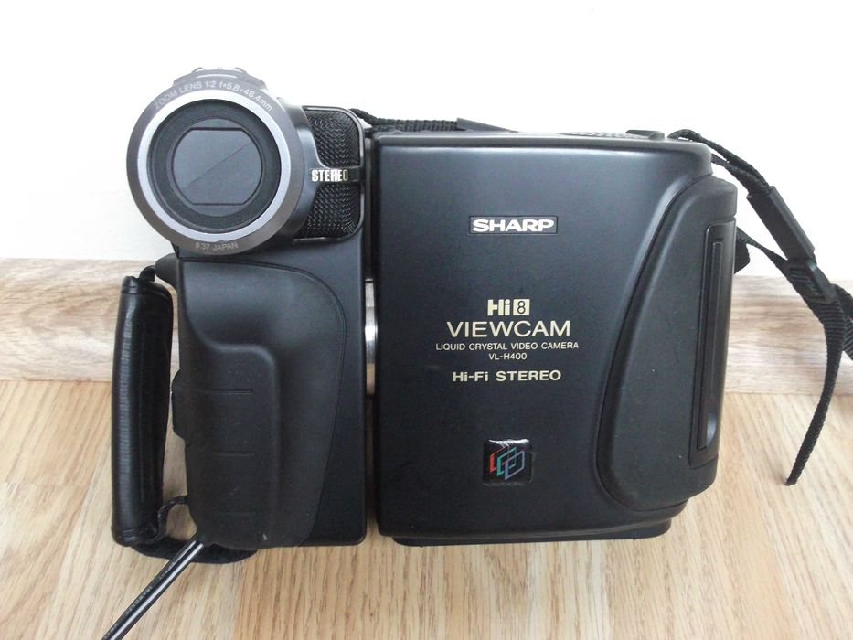 SHARP Hi8 ViewCam Liquid Crystal Video Camera VL-H400 Hi-Fi Stereo гр ...