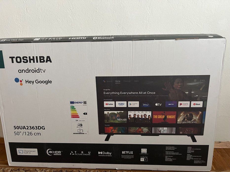 Телевизор Toshiba 50UA5D63DG ANDROID SMART гр. Севлиево • OLX.bg