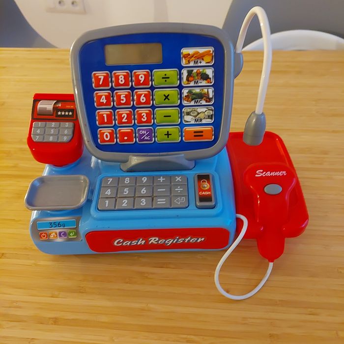 Jucarie casa de marcat cu scanner si calculator Alba Iulia • OLX.ro