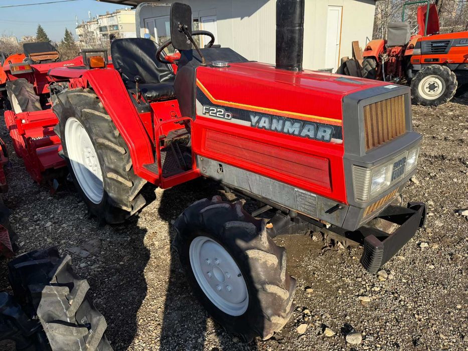 Трактор YANMAR F22D 4x4 гр. Русе в.з. Кръста • OLX.bg