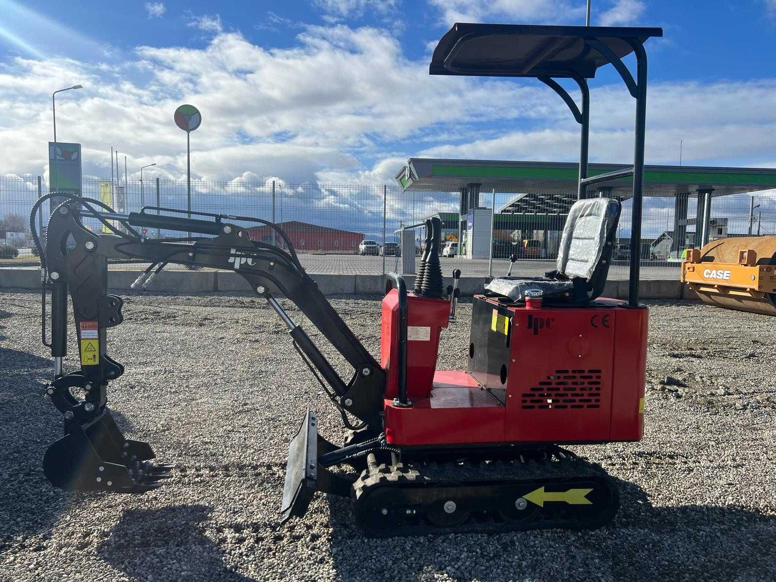 Мини багер JPC - 1 тон, 12 Hp - нов 2022 г (с видео) гр. Русе Здравец ...