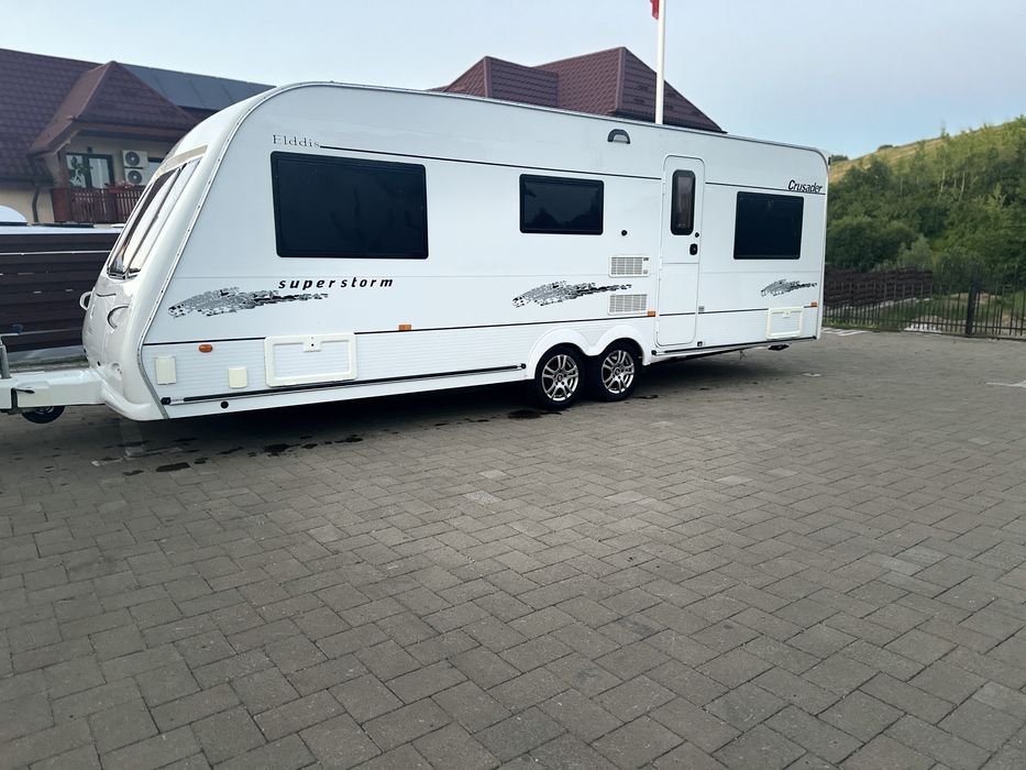 Rulotă ELDDIS Crusader Superstorm – 6 locuri – An 2007 Ciprian Porumbescu • OLX.ro