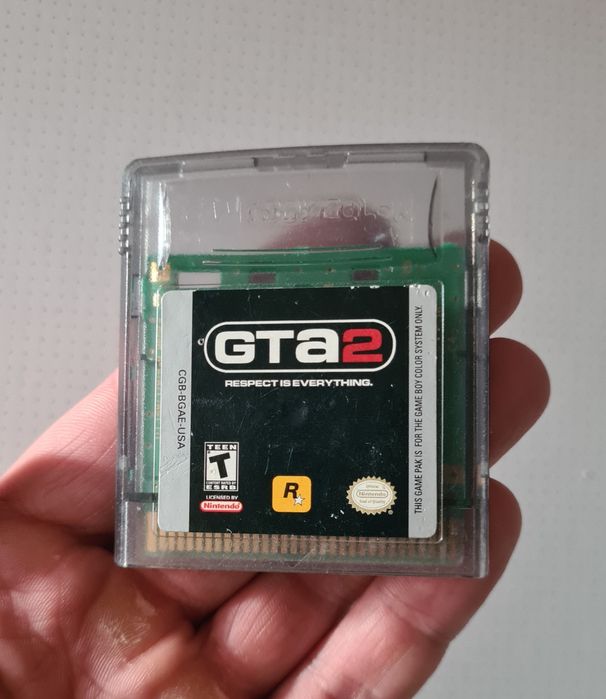 GTA 2 Joc Grand Theft Auto Game Boy Nintendo GameBoy Color Original ...