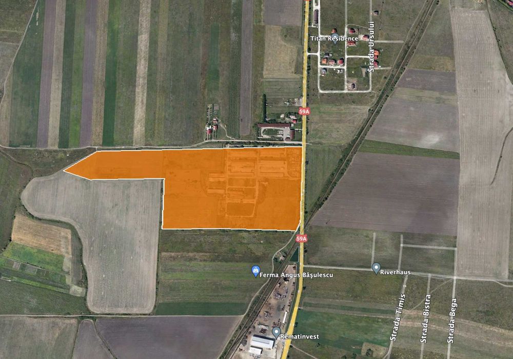 Parcele Cu Destinație Locuințe Colective 1800 - 2500 MP Sacalaz • OLX.ro