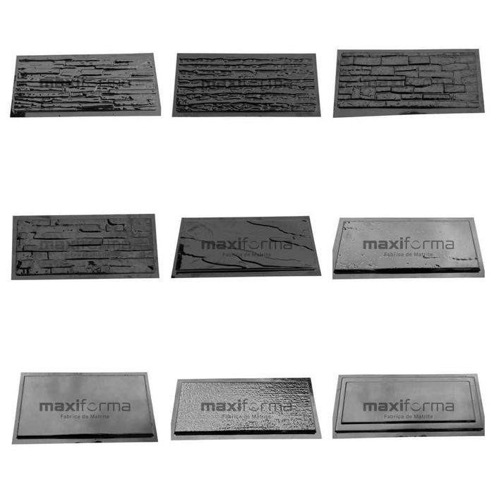 Matrite forme gard stalpi panouri 3D piatra decorativa cruci pavaj ...