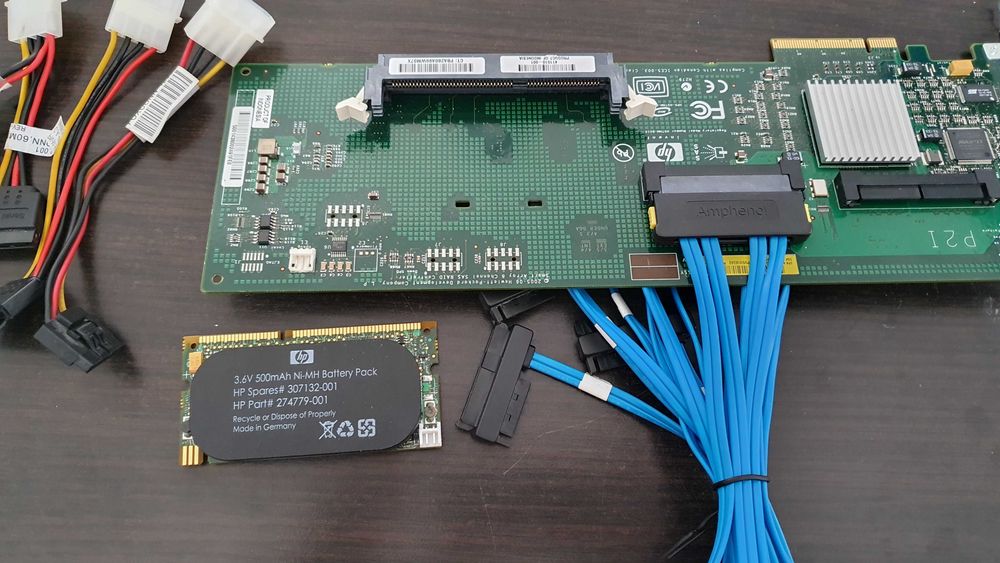 HP Smart Array E200 8port nas Attached SCSI SAS RAID Controller HBA pc ...