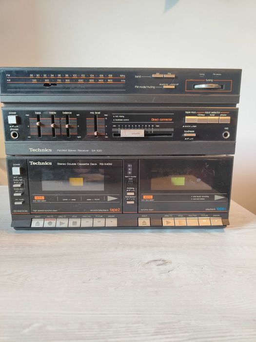 Deck Technics RS-X40W cu Amplituner SA-X20 Cluj-Napoca • OLX.ro