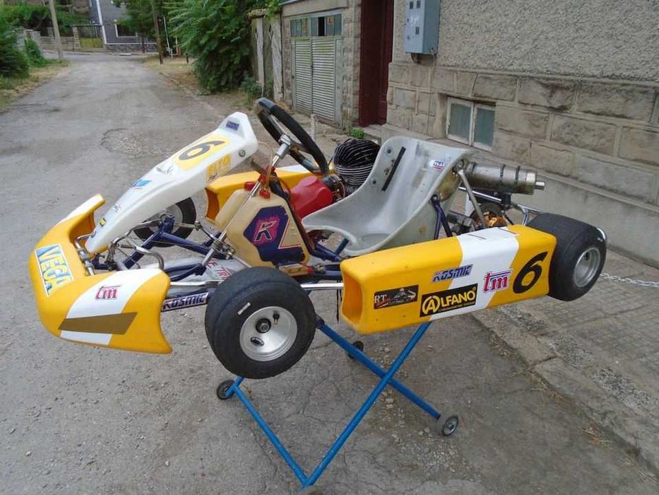 Картинг рама OTK Kosmic T4 с двигател CRG SP 97 ICA-j гр. Велики Преслав • OLX.bg