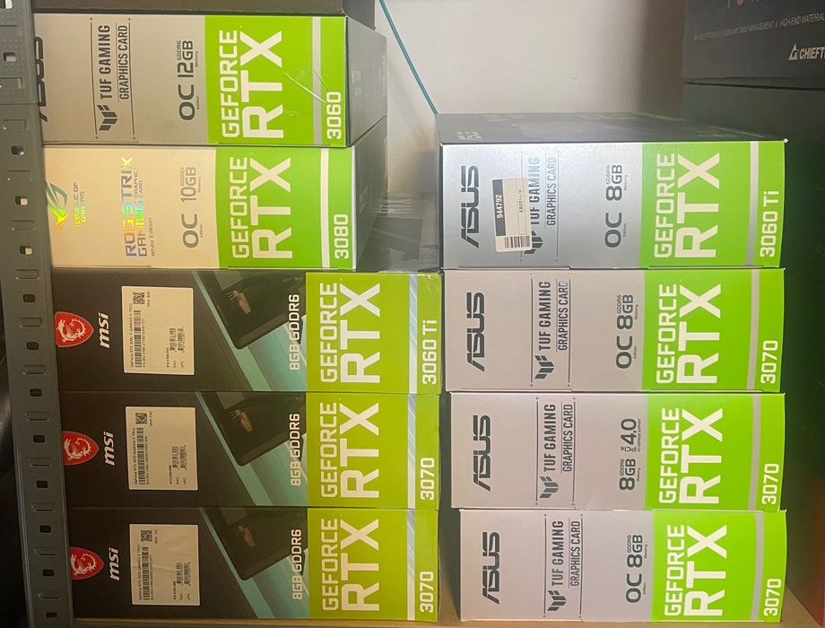 Paci video NVIDIA GEFORCE RTX 3060, RTX 3060 Ti, RTX 3070, RTX 3080 Timisoara • OLX.ro