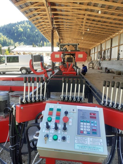 Banzic Orizontal / Gater Lemn EXTRA FULL HIDRAULIC Vama • OLX.ro