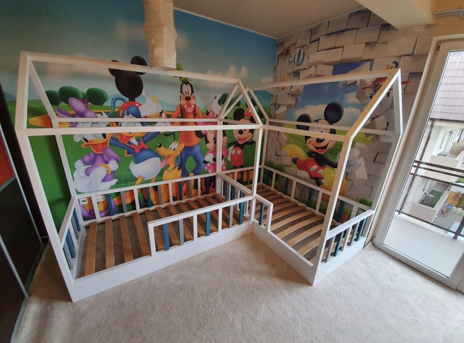 Mobila camera copiilor, pat căsuța Montesori, mobila pe comanda. Sibiu ...