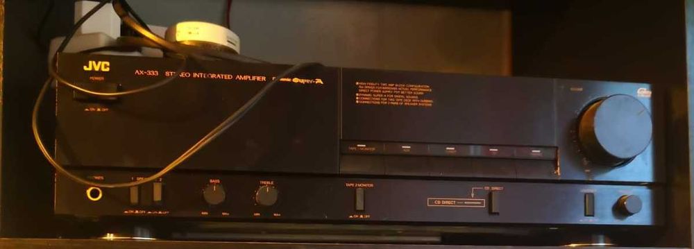 Ofertă specială – Amplificator JVC AX-333 + 2 boxe mari Philips ...