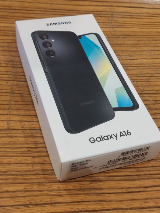 Samsung Galaxy A16, 128 GB, 4 GB RAM, Negru Nou sigilat telefon nou ...