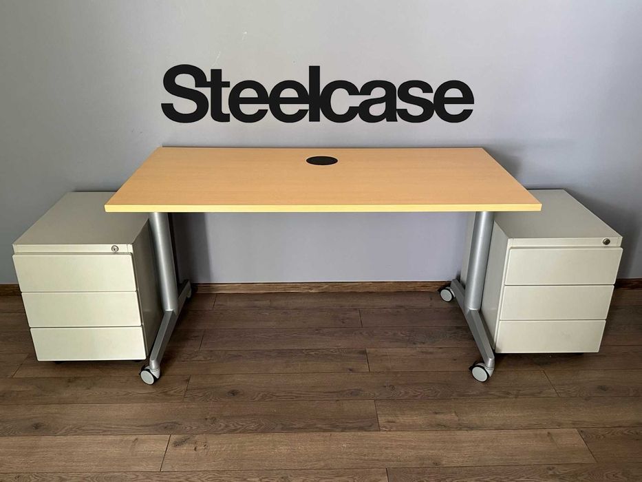 Birou dulap cu roti rollbox Steelcase mai multe modele Bucuresti ...