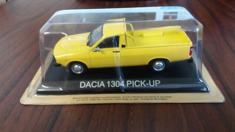 Macheta DACIA 1304 PICK-UP 1981 - DeAgostini Masini de Legenda, 1/43 ...