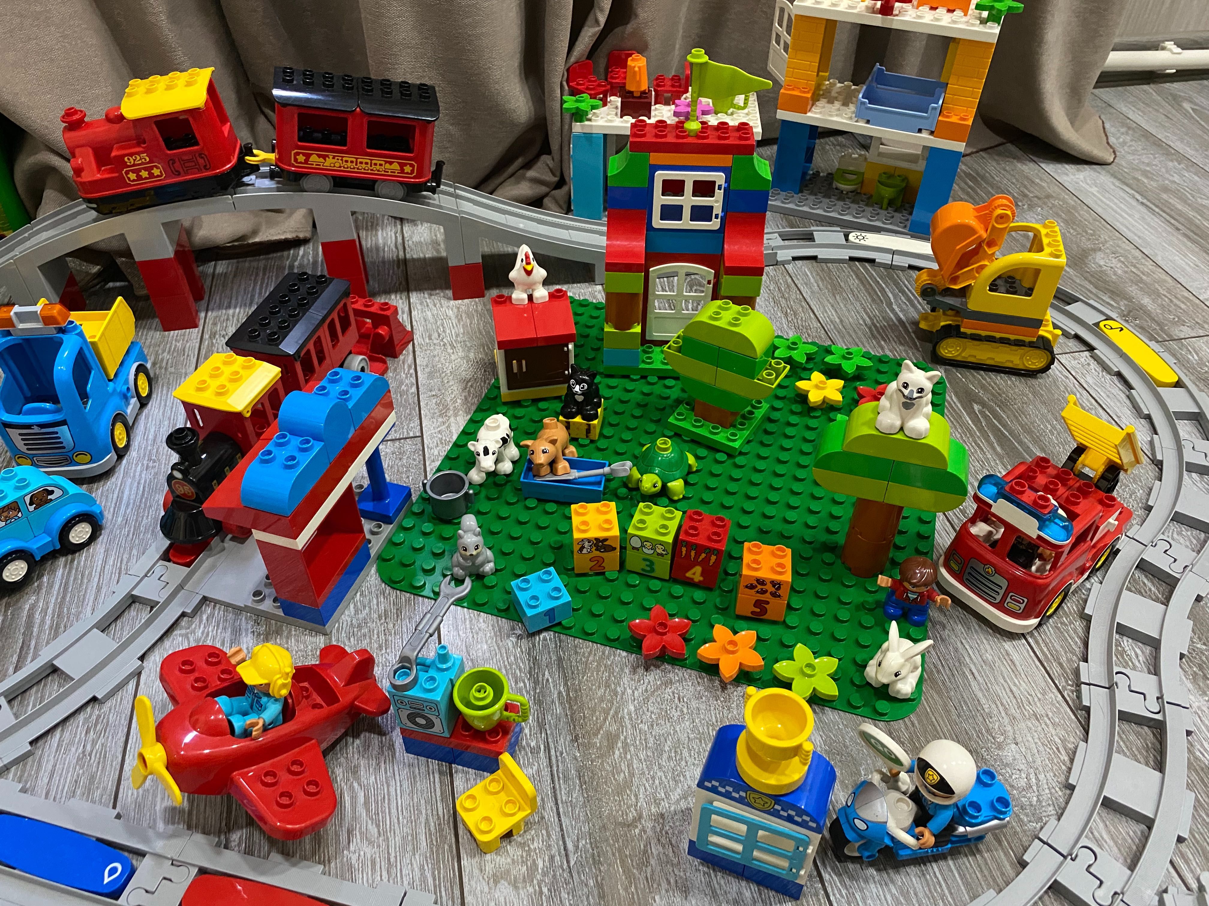 Lego duplo оригинал железная дорога и город Лего дупло: 4 150 000 сум ...