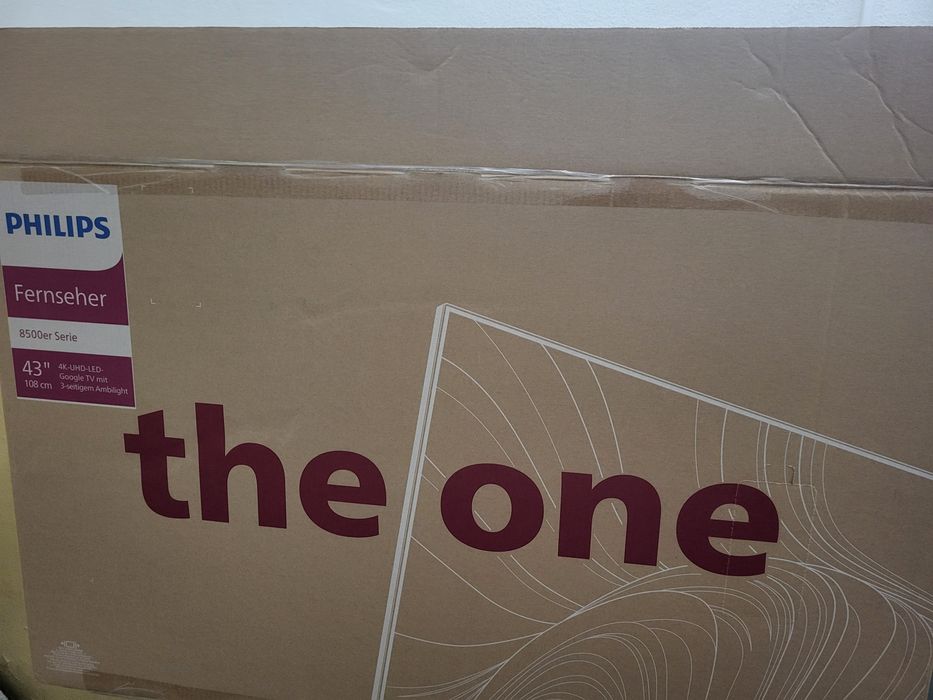 Philips THE ONE Smart TV Ambilight 108 cm Ramnicu Valcea • OLX.ro