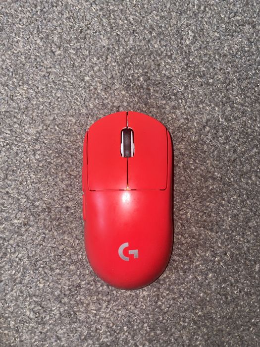Mouse Gaming Wireless LOGITECH G Pro X Superlight, 25400 dpi, rosu ...