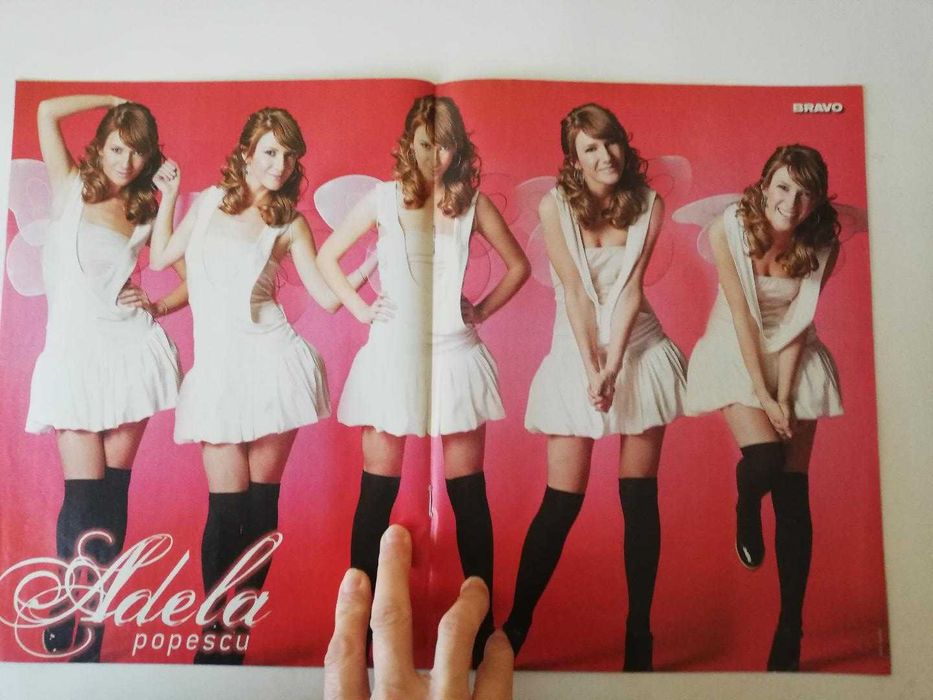 Revista Bravo Smiley Eminem poster Borat Adela Popescu vintage retro ...