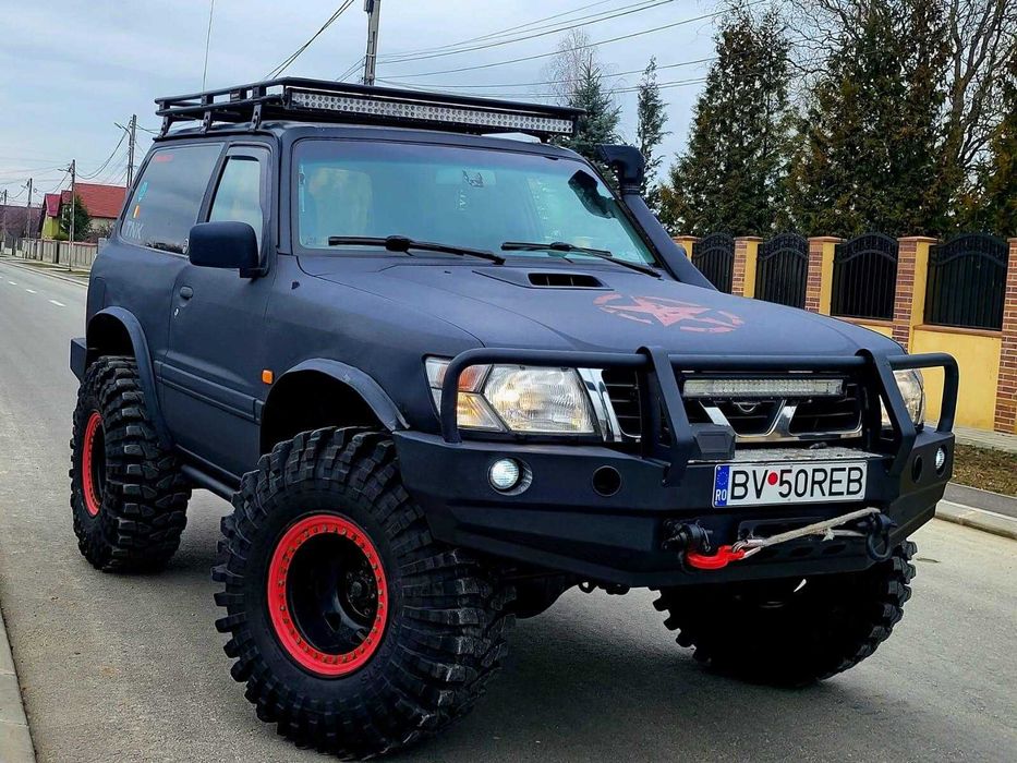 NISSAN PATROL Y61 OFF ROAD - Autoutilitara N1 ( 2 locuri ) Roman • OLX.ro