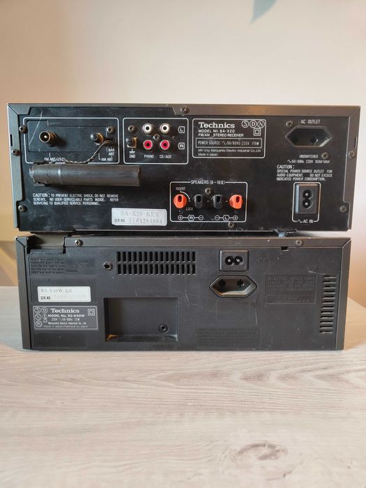 Deck Technics RS-X40W cu Amplituner SA-X20 Cluj-Napoca • OLX.ro