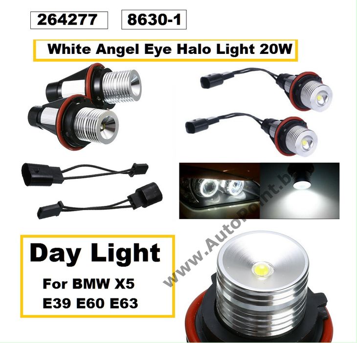 Крушки Led Angle Eye BMW X5 E53 E39 E60 E61 E63 гр. София Люлин - център • OLX.bg