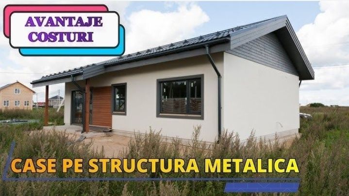 Case modulare pe structura metalica din panouri Sandwich Bacau • OLX.ro