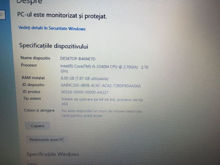 Calculatoare all-in-one HP Prodesk si laptop-uri bussines HP Elitebook Galati • OLX.ro