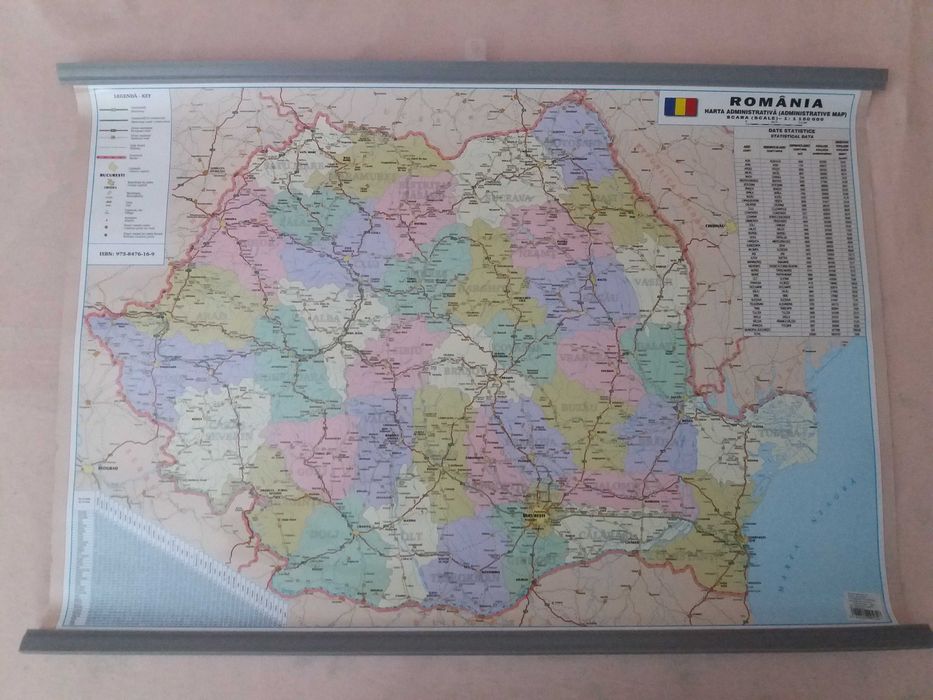 Harta Romaniei Detaliata