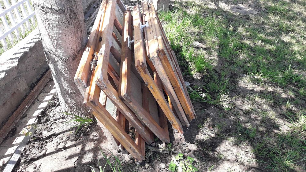 Ferestre duble, deschidere tripla in toc de lemn Iasi • OLX.ro
