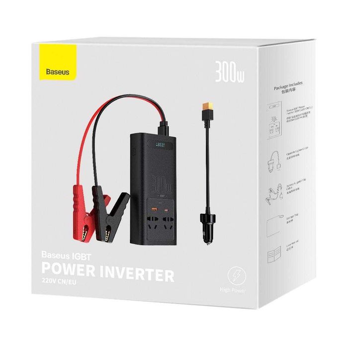Baseus cgnb010101 Power Inventor 220V / 300W / Автомобильный инвертор ...