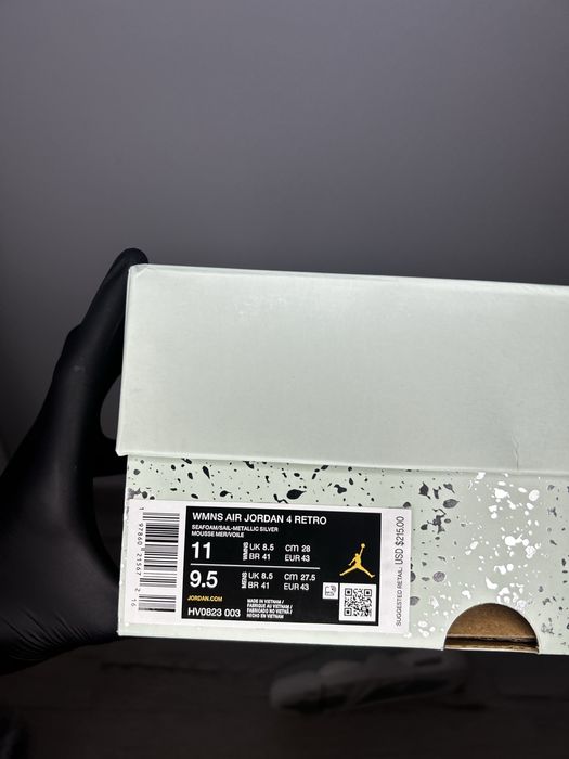 Nike Air Jordan 4 Retro Seafoam Sail (43) Sibiu • OLX.ro