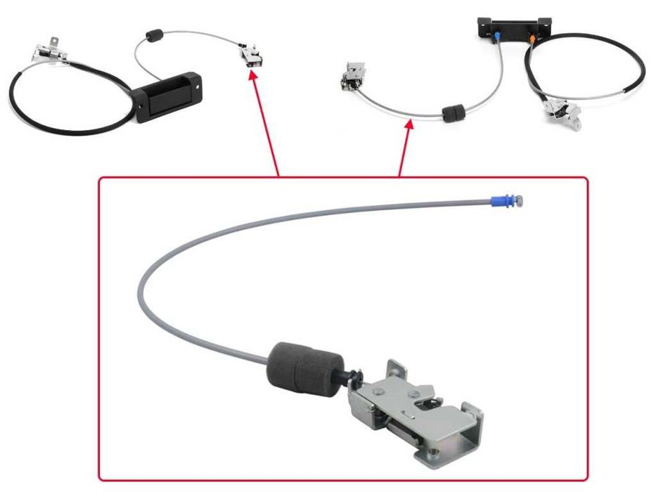 Брава за задна врата (багажник) Ford Transit MK6 & MK7 / Форд Транзит ...