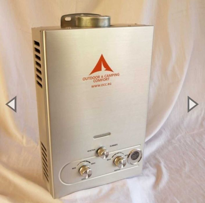 Проточен газов бойлер 12KW за каравана и баня сщ гаранция и сервиз гр. София Зона Б-5 • OLX.bg