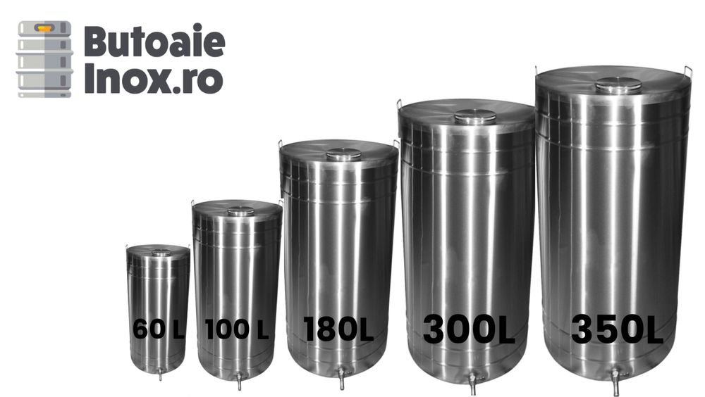 Butoi bere butoaie inox 30 50 100 litri 180 200 300 350 1000 Oradea ...