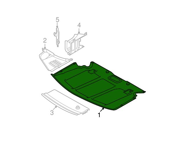 Кора под двигателя BMW E60 E61 гр. София Абдовица • OLX.bg