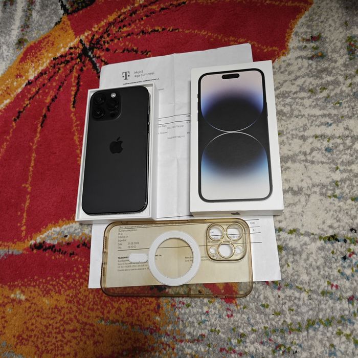 IPhone 14 Pro max 128gb ca nou/Factura si Garanție Telekom 2025 Brasov ...