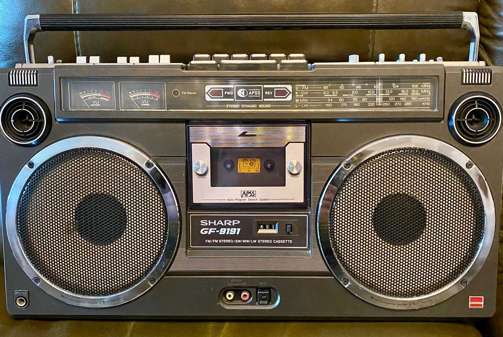 Колекционерски касетофон SHARP GF-9191HB + manual. с. Медово • OLX.bg