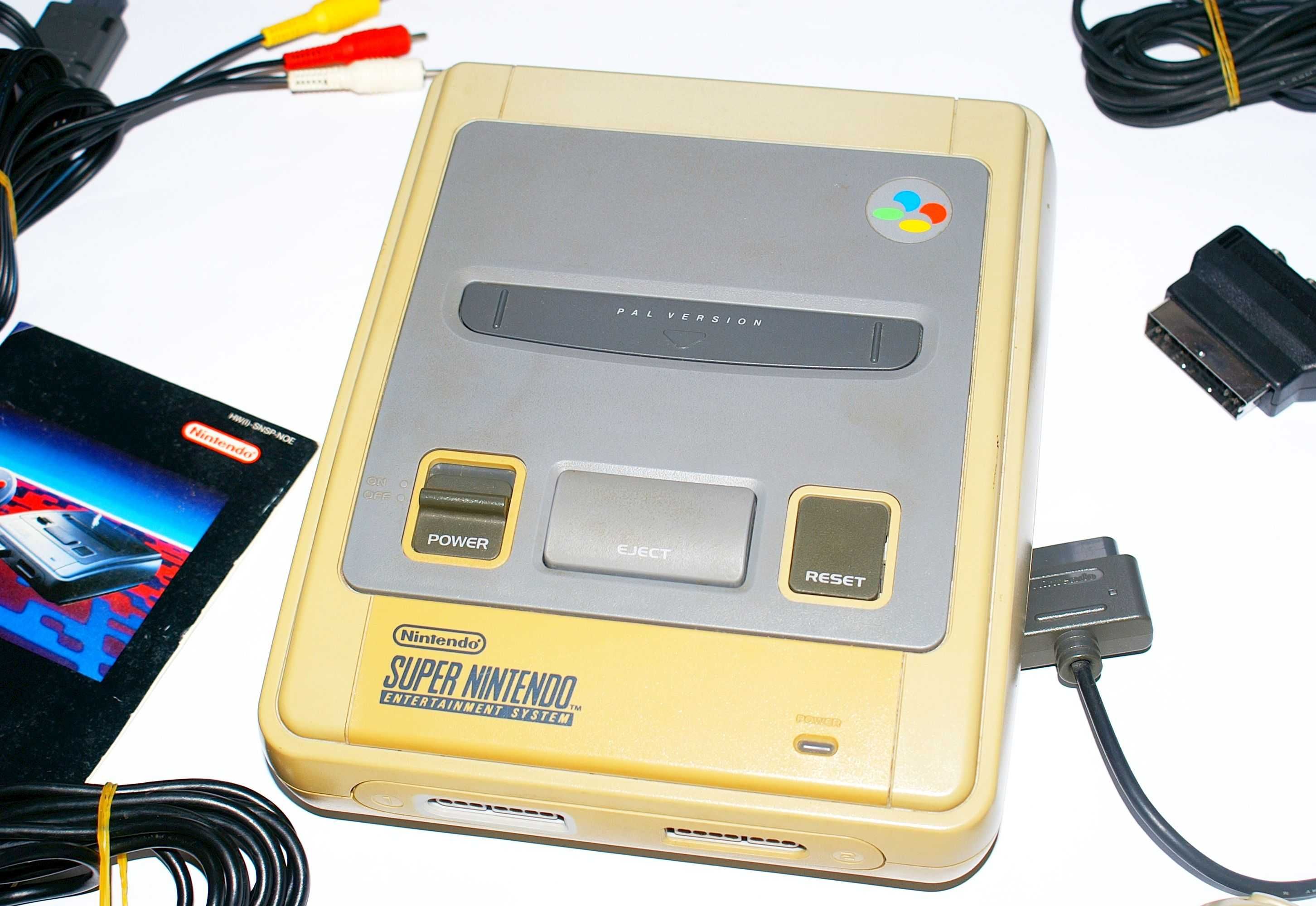 SNES Super Nintendo конзола + подарък игра The Addams Family Нинтендо ...