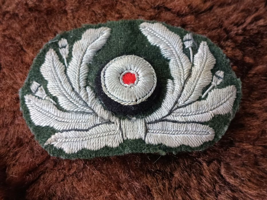 Emblema cascheta ofițer german/ Herr /Wehrmacht WW2 Voluntari • OLX.ro