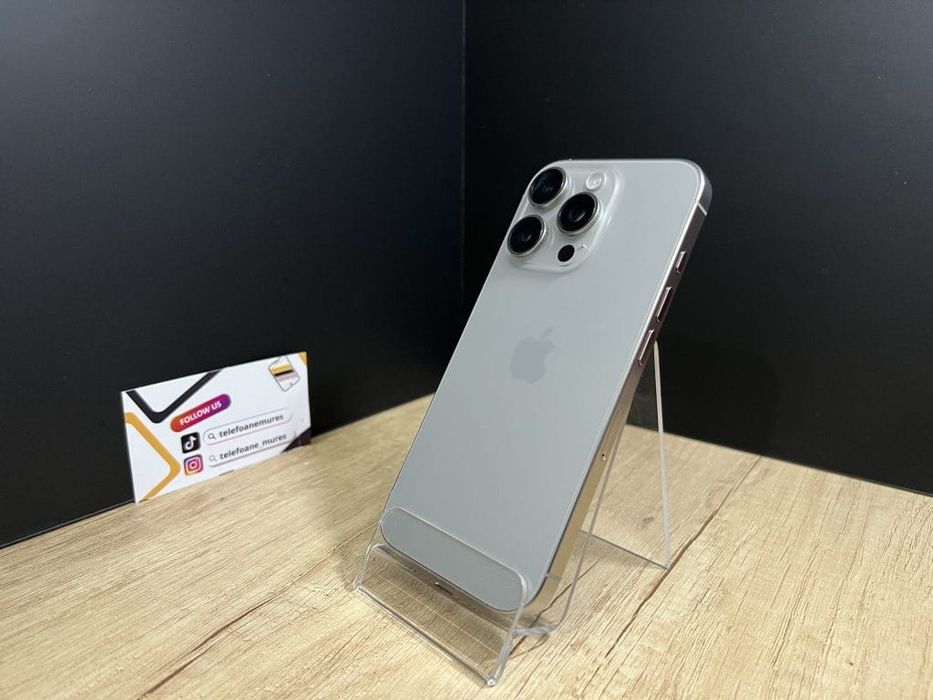 Iphone 16 Pro 256Gb Natural Titanium Second-Hand Foarte Bun 3 ani gara ...